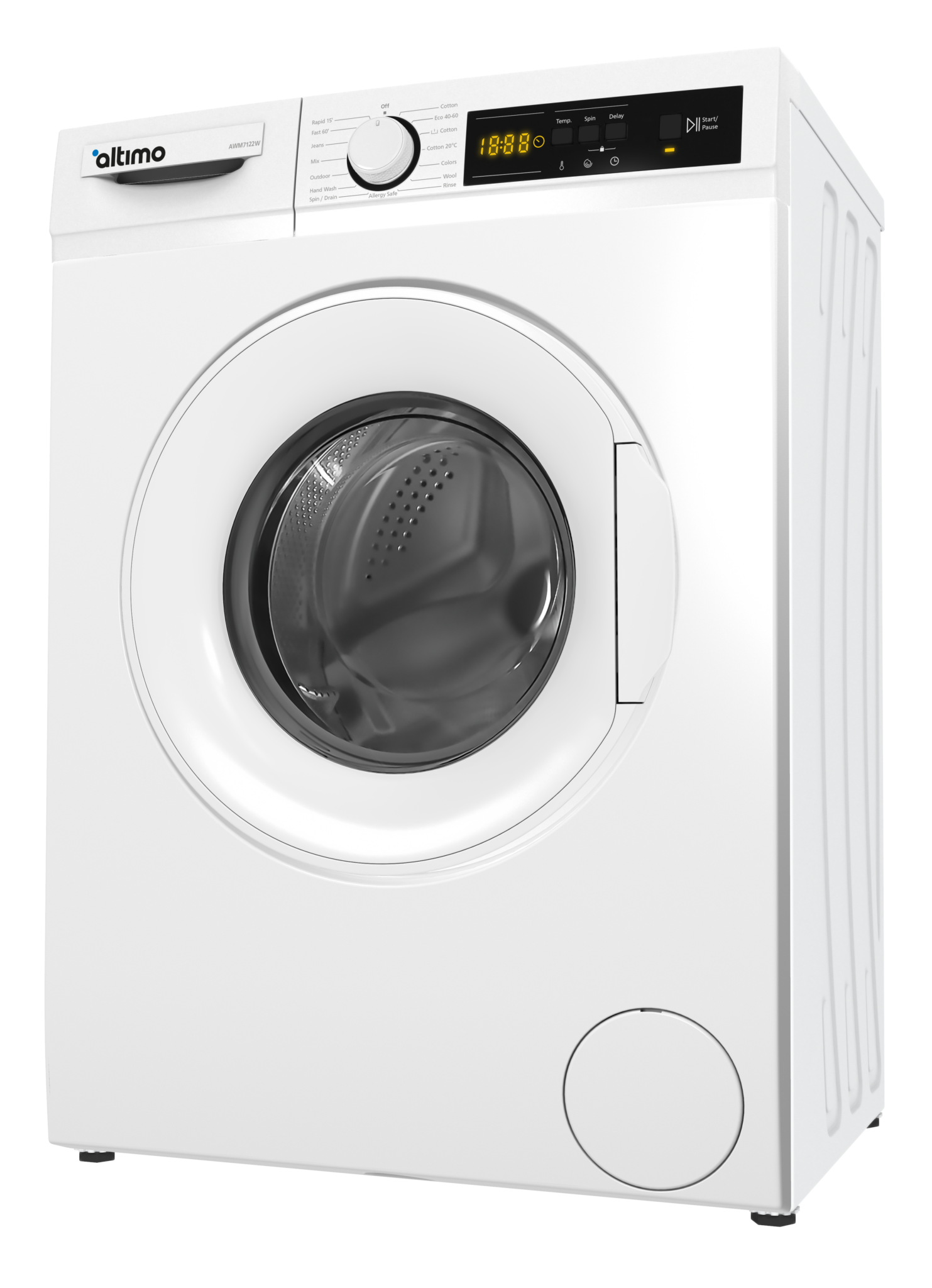 Altimo AWM7122W White 7kg Washing Machine | Altimo